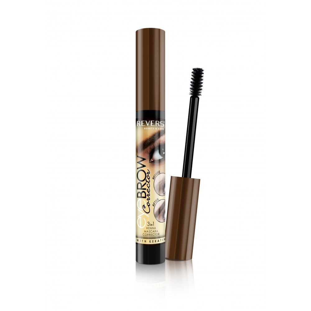 3 in 1 Eye Brow Corrector Dark Brown Revers Cosmetics | Ladysline.com